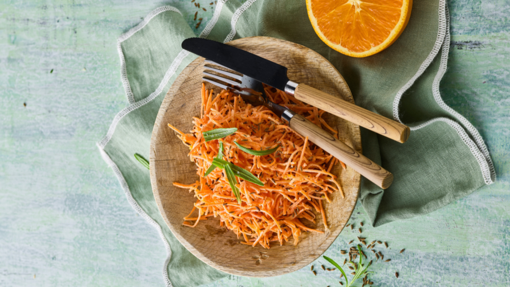 Florette : Side dish de carottes râpées parfumées à l’orange et au ...